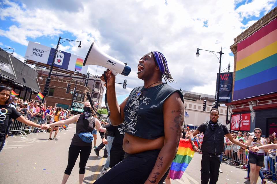 Happening Now: Trans-Led Coalition Shuts Down Chicago Pride Parade ...